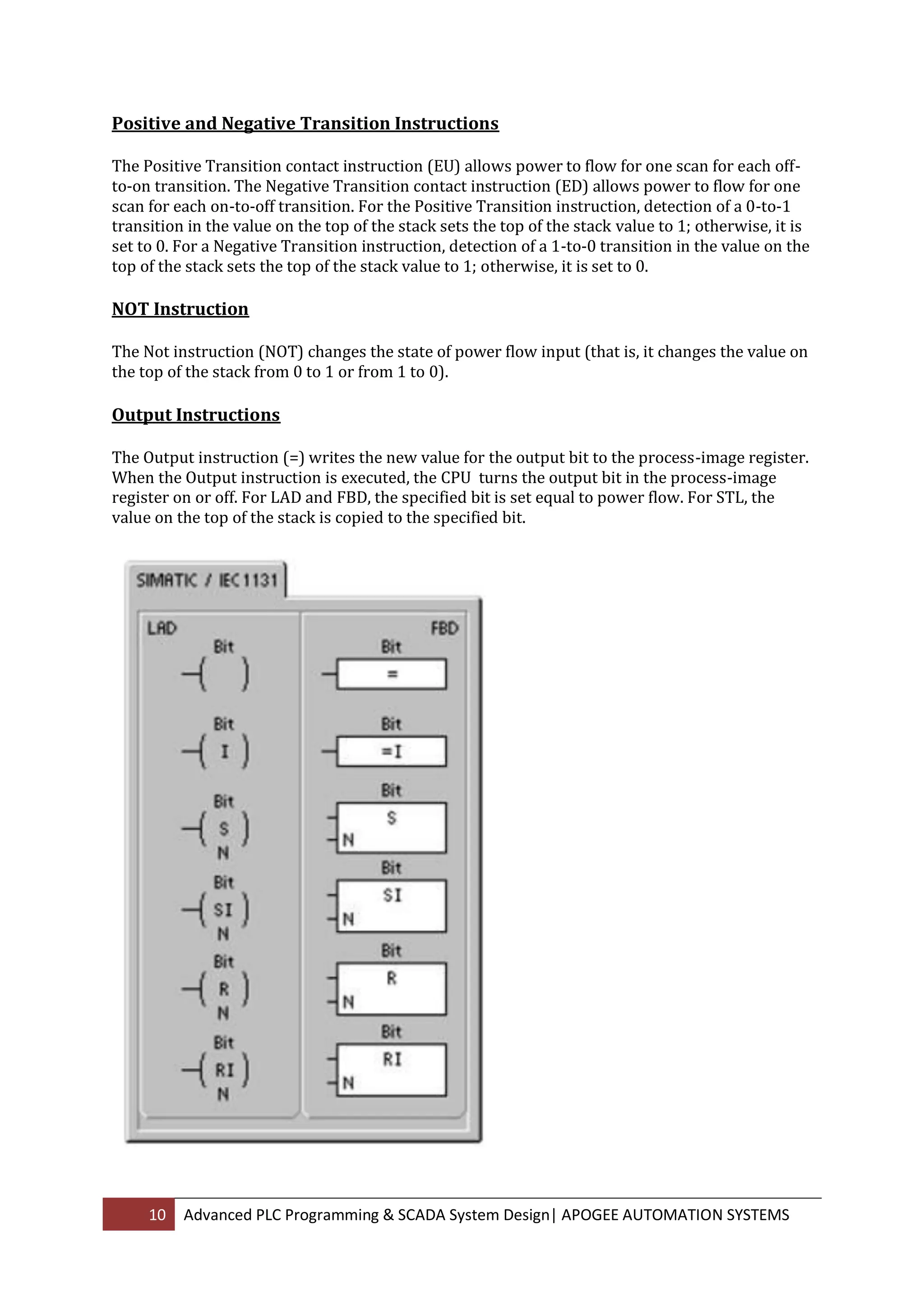 Advanced Plc Programming And Scada System Design Pdf Desktops Computing