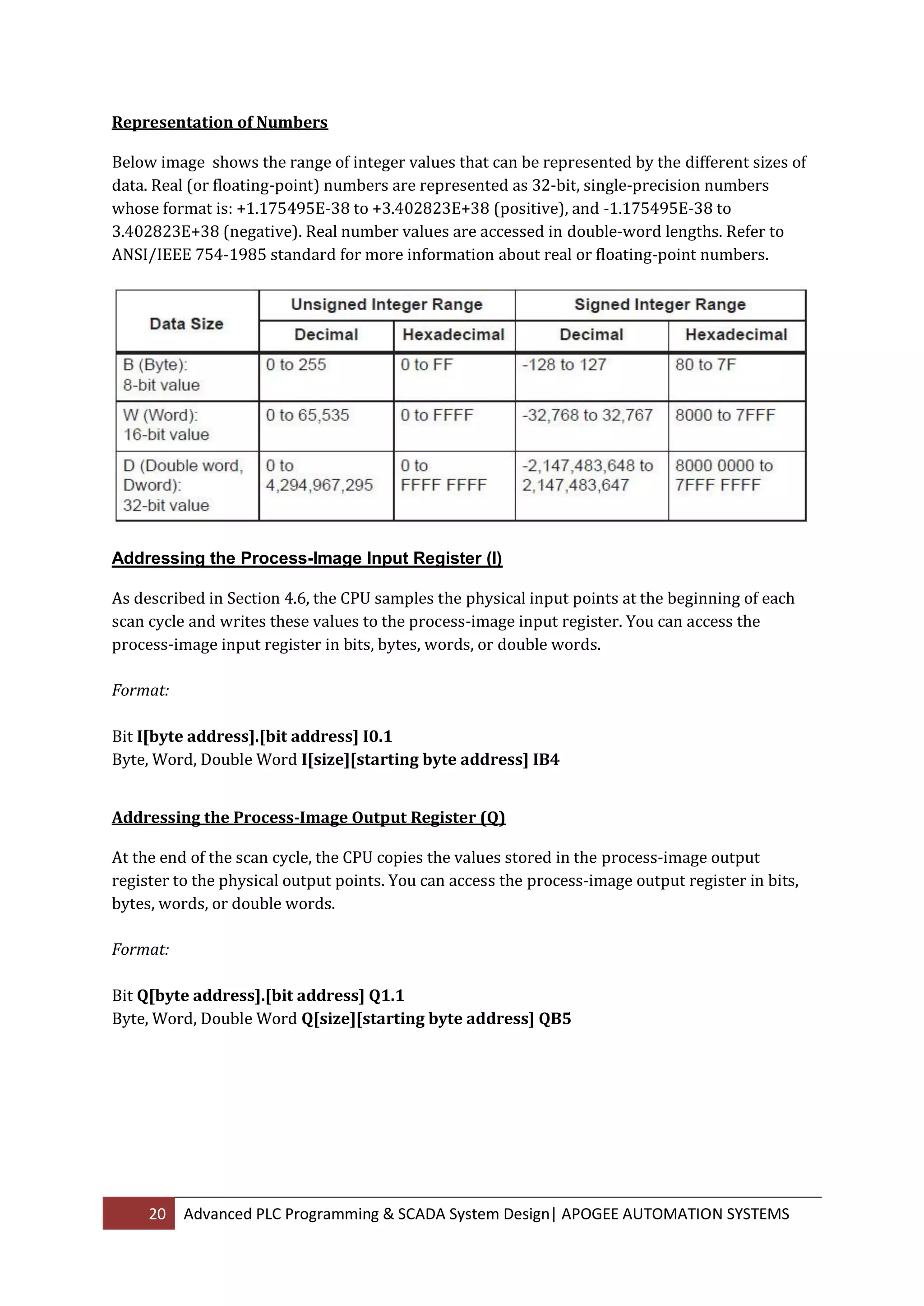 Advanced plc programming & scada system design | PDF
