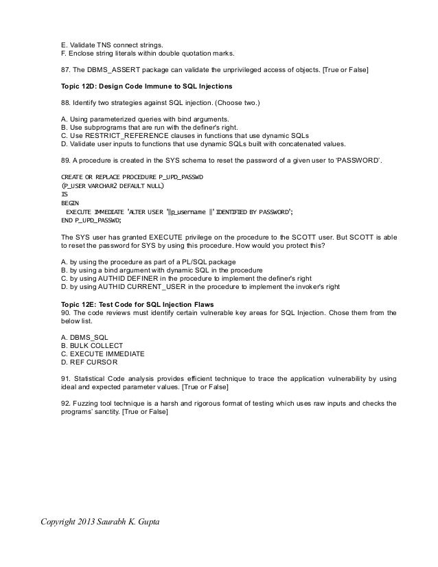 Advanced Plsql Mockassessment