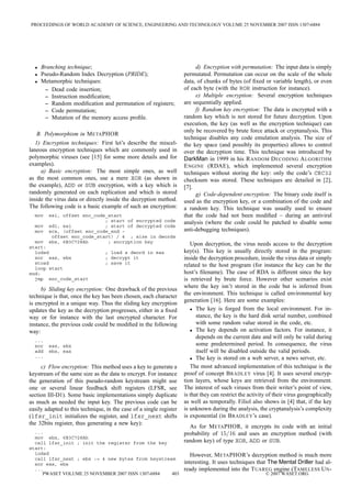 Advanced polymorphic techniques | PDF