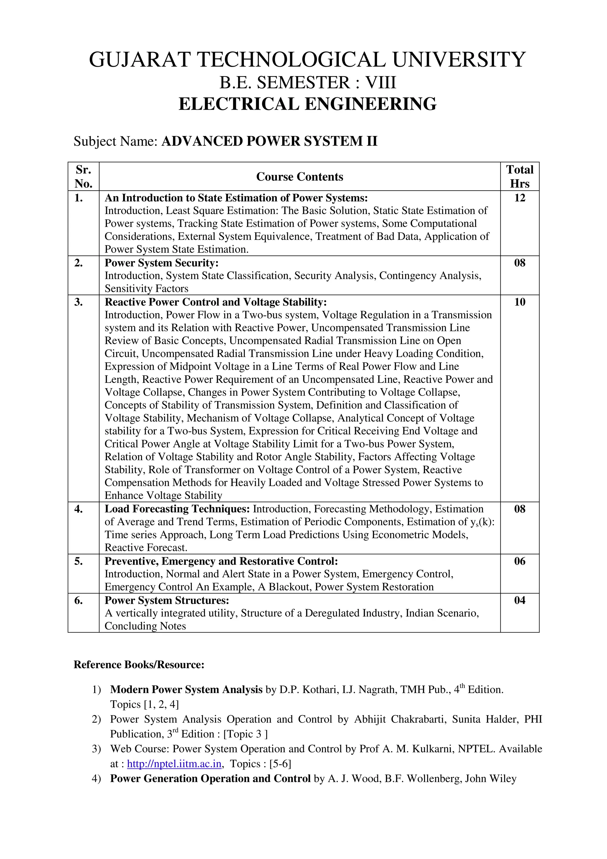 Advanced power system ii | PDF