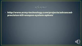 Advanced precision kill weapon system (apkws), United States of America ...