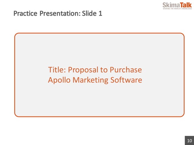 Advanced Presentation Skills - Lesson 5 | PDF