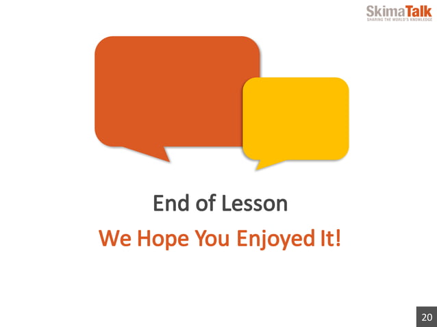 Advanced Presentation Skills - Lesson 5 | PDF