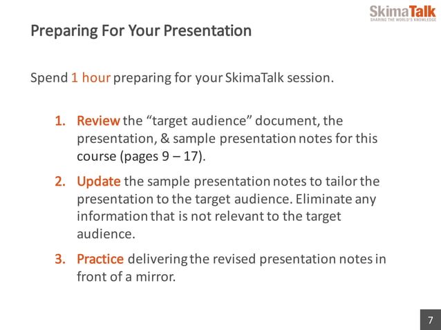 Advanced Presentation Skills - Lesson 5 | PDF