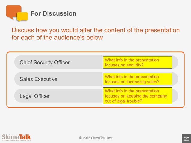 Advanced Presentation Skills - Lesson 5 (t) | PPT