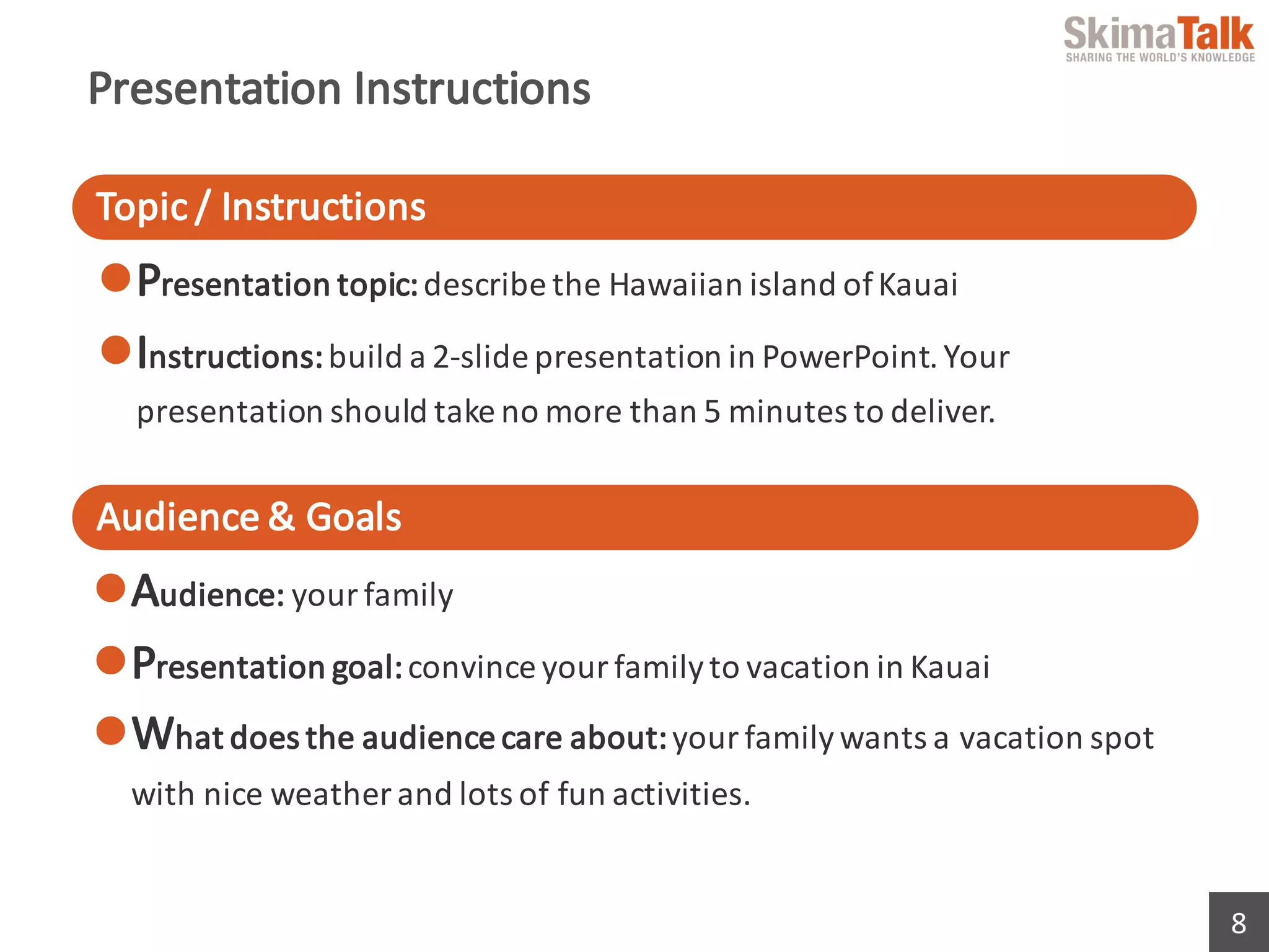 Advanced Presentation Skills - Lesson 6 | PPT