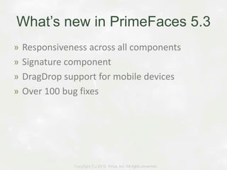 Advanced PrimeFaces | PDF