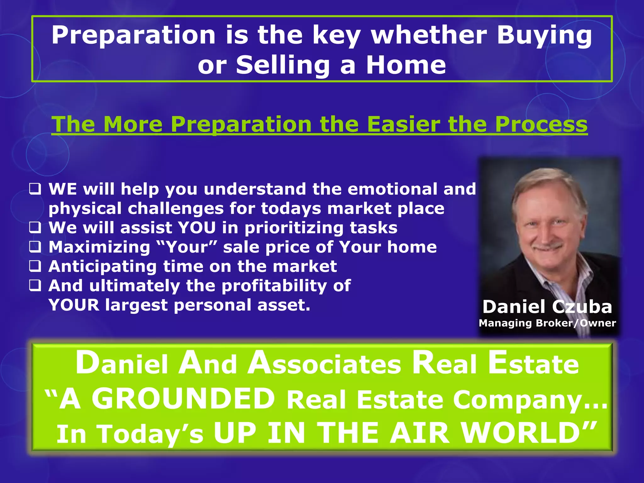 Advanced principles of buying or selling a home. slide share | PPTX