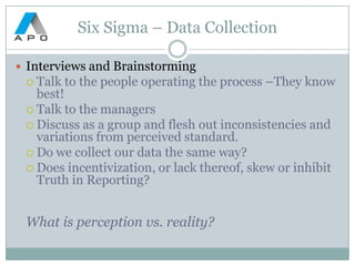 Advanced Process Optimization - Services | PPTX