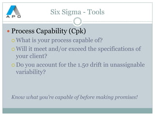 Advanced Process Optimization - Services | PPTX