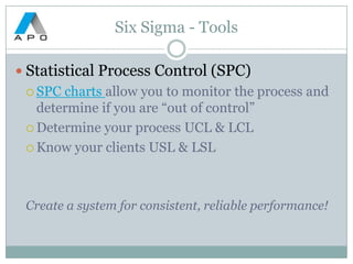 Advanced Process Optimization - Services | PPTX