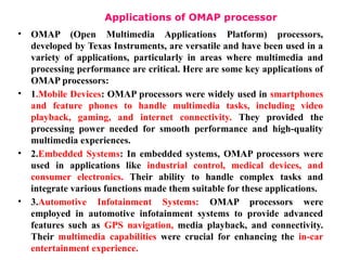advanced processor part 5 ARM OMAP ADVANCED | PPTX