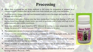 Advanced production technology of jamun crop | PPTX