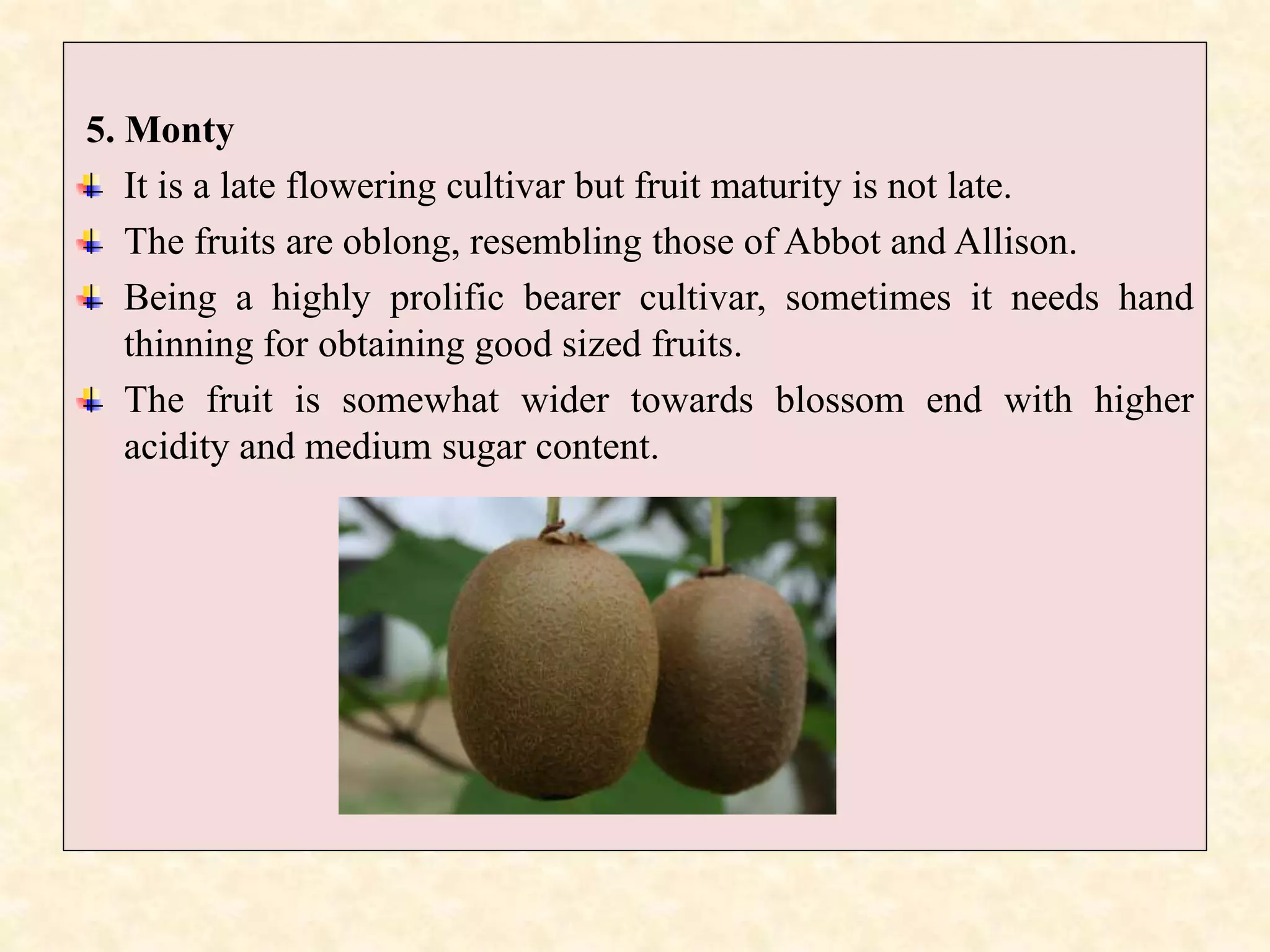 Advanced production technology of kiwi fruit | PPTX | Nutrition ...