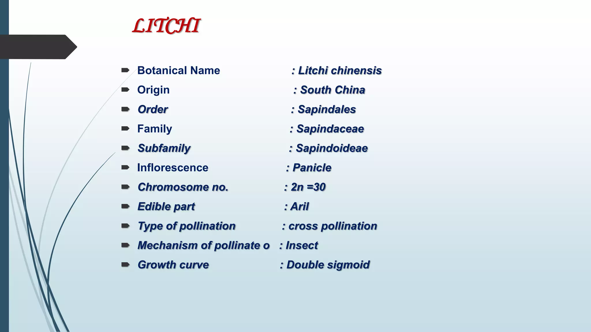 Advanced production technology of litchi | PPTX