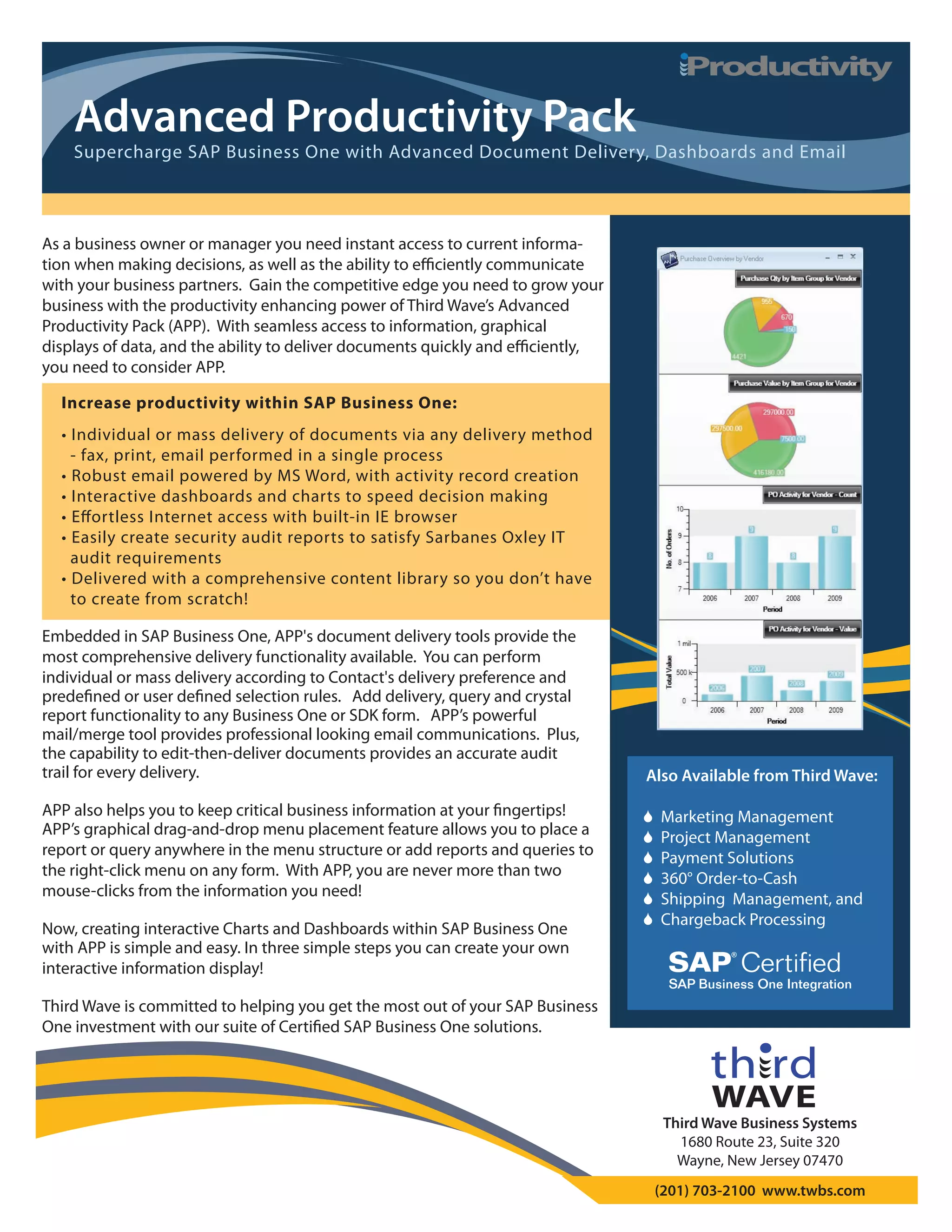 Advanced productivity pack | PDF | Business | Business and Finance