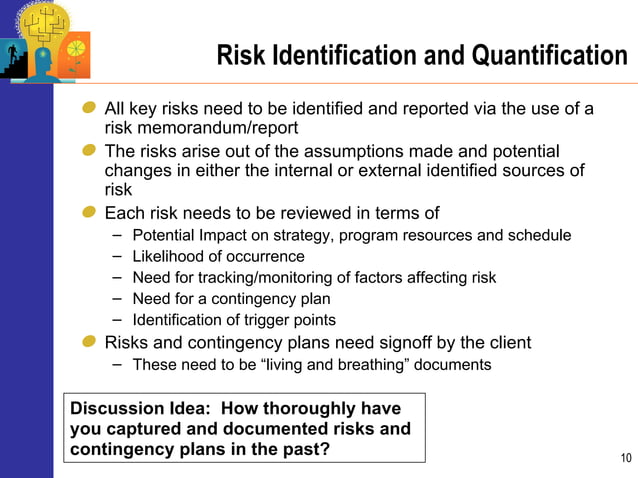 Advanced program management risk mitigation and management | PPT ...