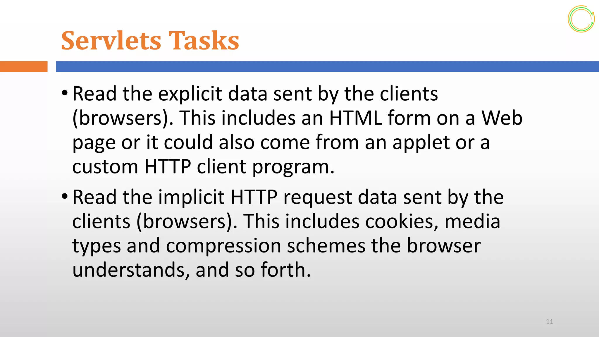 Servlets as introduction (Advanced programming) | PDF