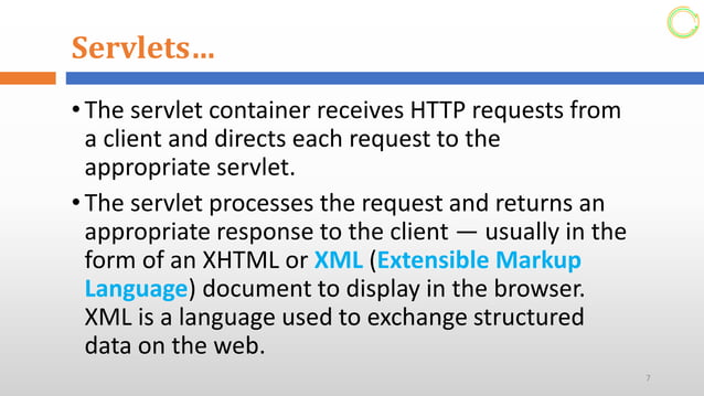 Servlets as introduction (Advanced programming) | PDF