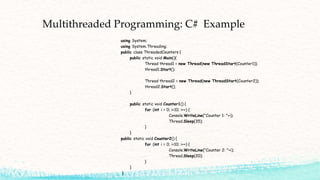 Advanced programming topics asma | PPTX