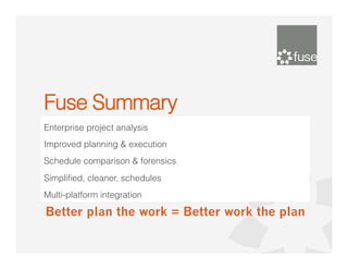 Advanced Project Analysis: An Introduction to Fuse 3.0 | PDF