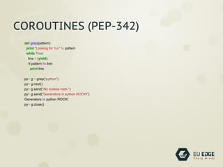 Advanced python | PDF