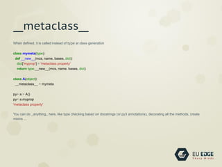 Advanced python | PDF