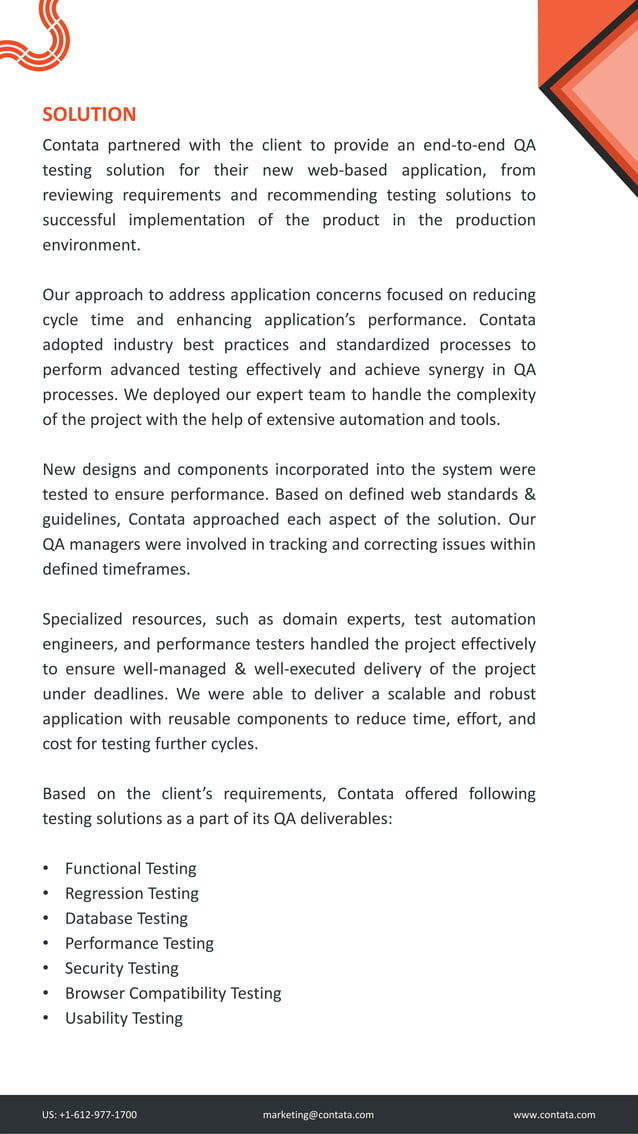 Advanced Qa Testing Solutions For An E Commerce Company Pdf Free Download