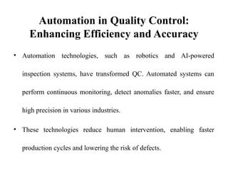 Advanced Quality Control Technologies.pptx