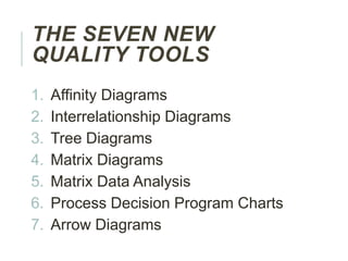 Advanced quality tools | PPT