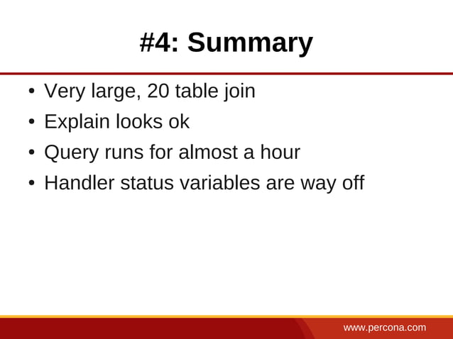 Advanced query optimization | PPT