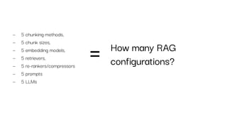 Advanced RAG Optimization To Make it Production-ready | PDF