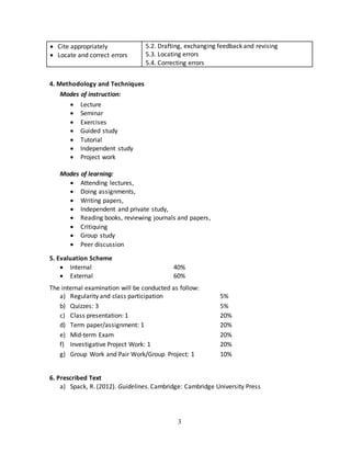 Advanced reading and writing | DOCX