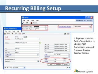 Advanced Recurring Contract Billing | PPT