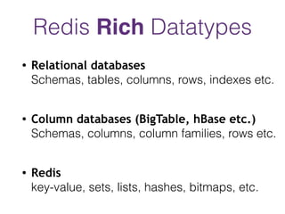 Advanced Redis data structures | PPT