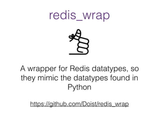 Advanced Redis data structures | PPT