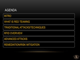 Advanced red teaming all your badges are belong to us