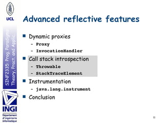 Advanced Reflection in Java | PDF | Programming Languages | Computing