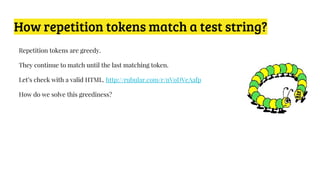 Advanced regular expressions | PDF