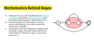 Advanced regular expressions | PDF