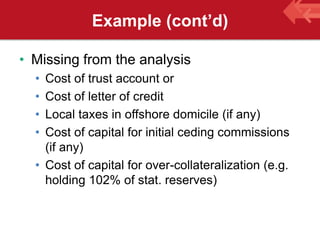 Offshore Reinsurance and Counterparty Credit Risk | PPT