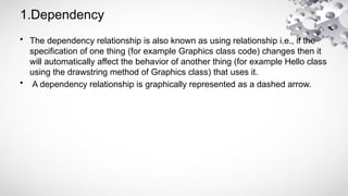 Advanced relationships.Object oriented analysis&Designpptx | PPTX