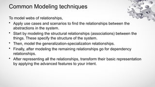 Advanced relationships.Object oriented analysis&Designpptx | PPTX