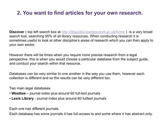 Advanced Research Skills | PPTX