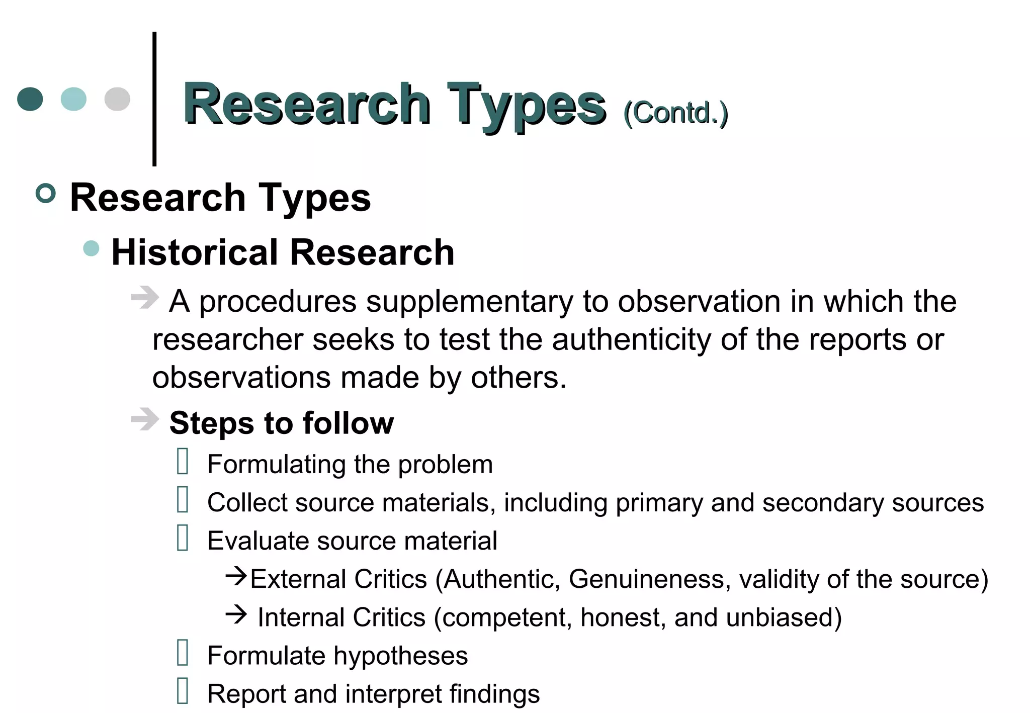 Advanced research methods | PPT