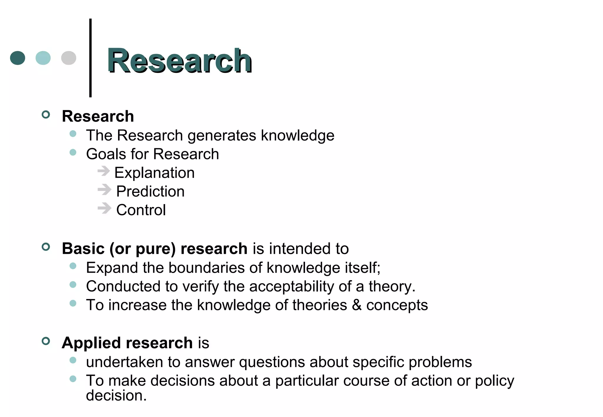 Advanced research methods | PPT