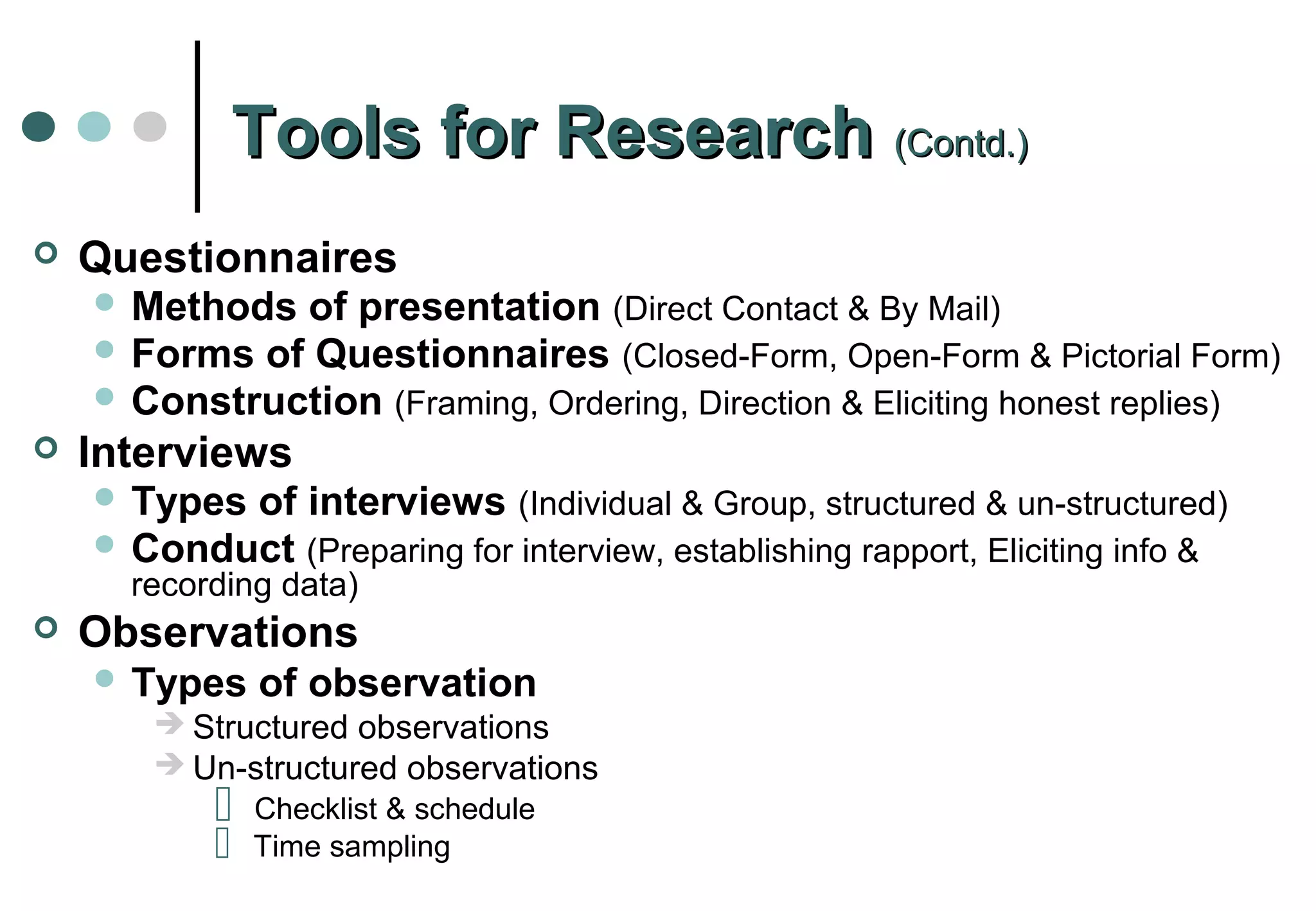 Advanced research methods | PPT