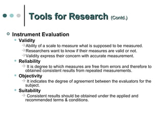 Advanced research methods | PPT