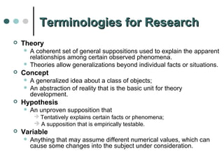 Advanced research methods | PPT